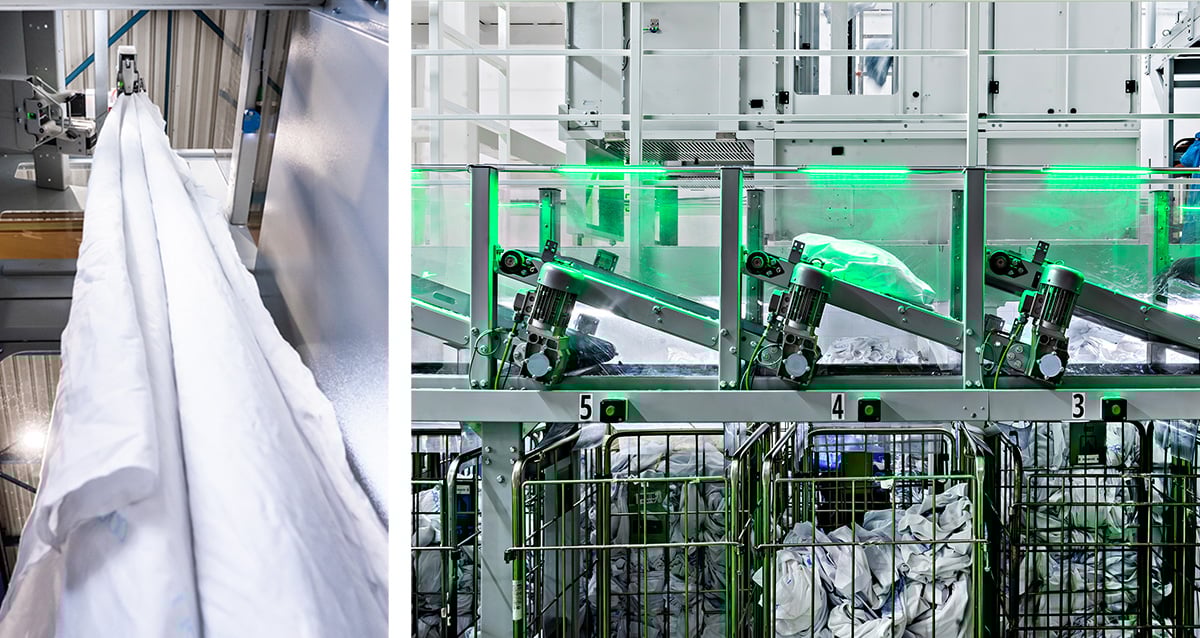 SORTECH | Automate the sorting of soiled linen in Laundry